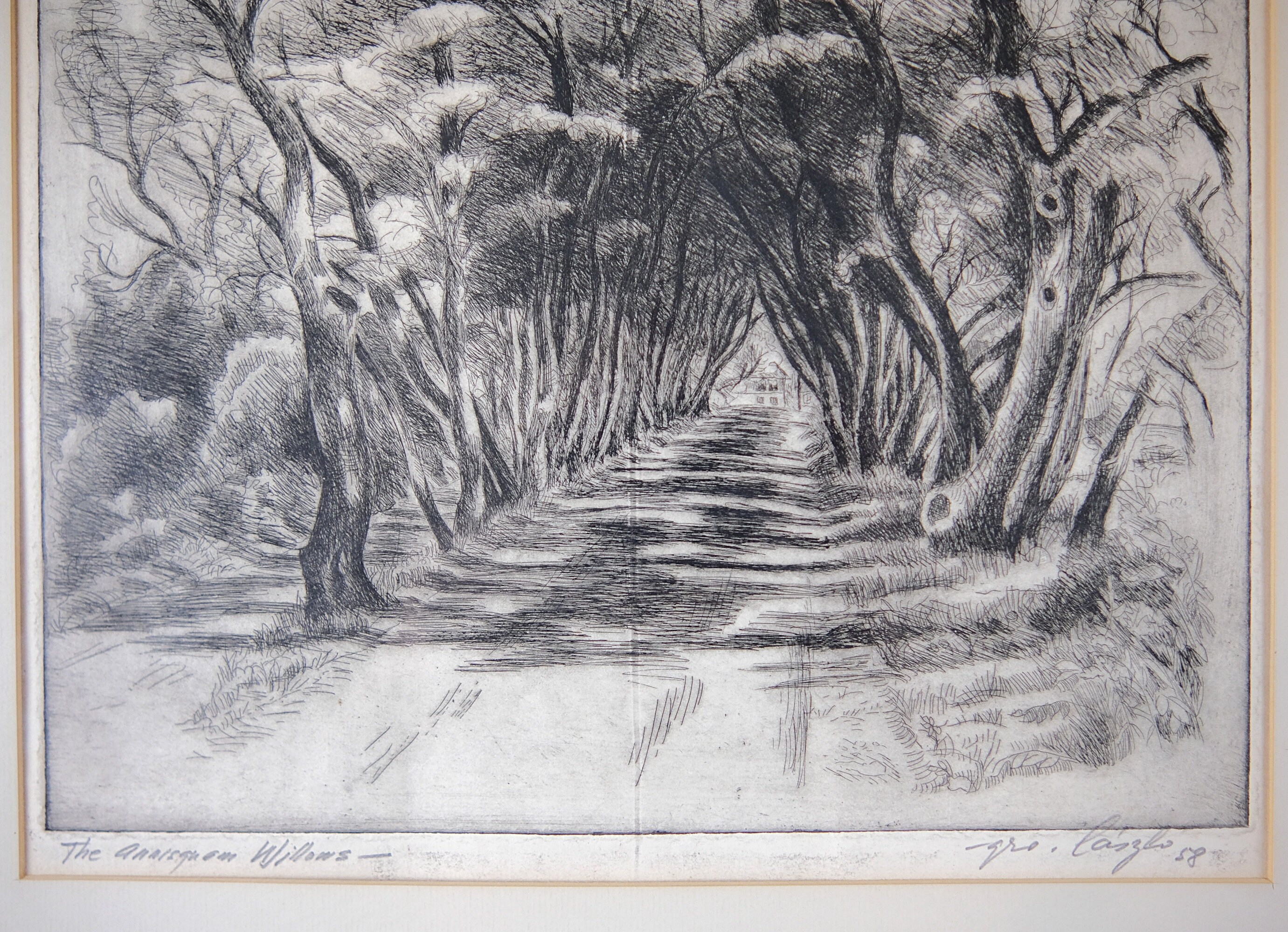 Lot of Three Original Etching Pencil Signed M Frank Ehmann - Etsy