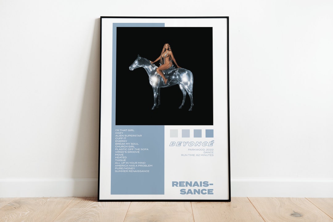 Beyoncé Renaissance Album Artwork Poster Tracklist Poster - Etsy