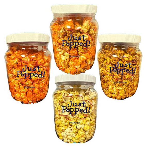 Custom Half Gallon Popcorn Jars 50 Count butter - Etsy
