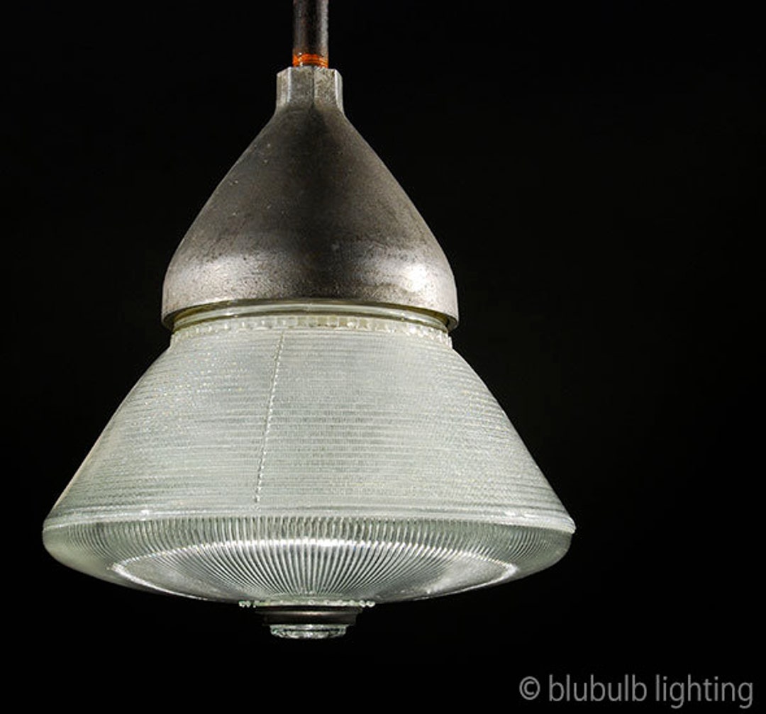Holophane Dust & Vapor Tight Vintage Industrial Light Fixture - Etsy