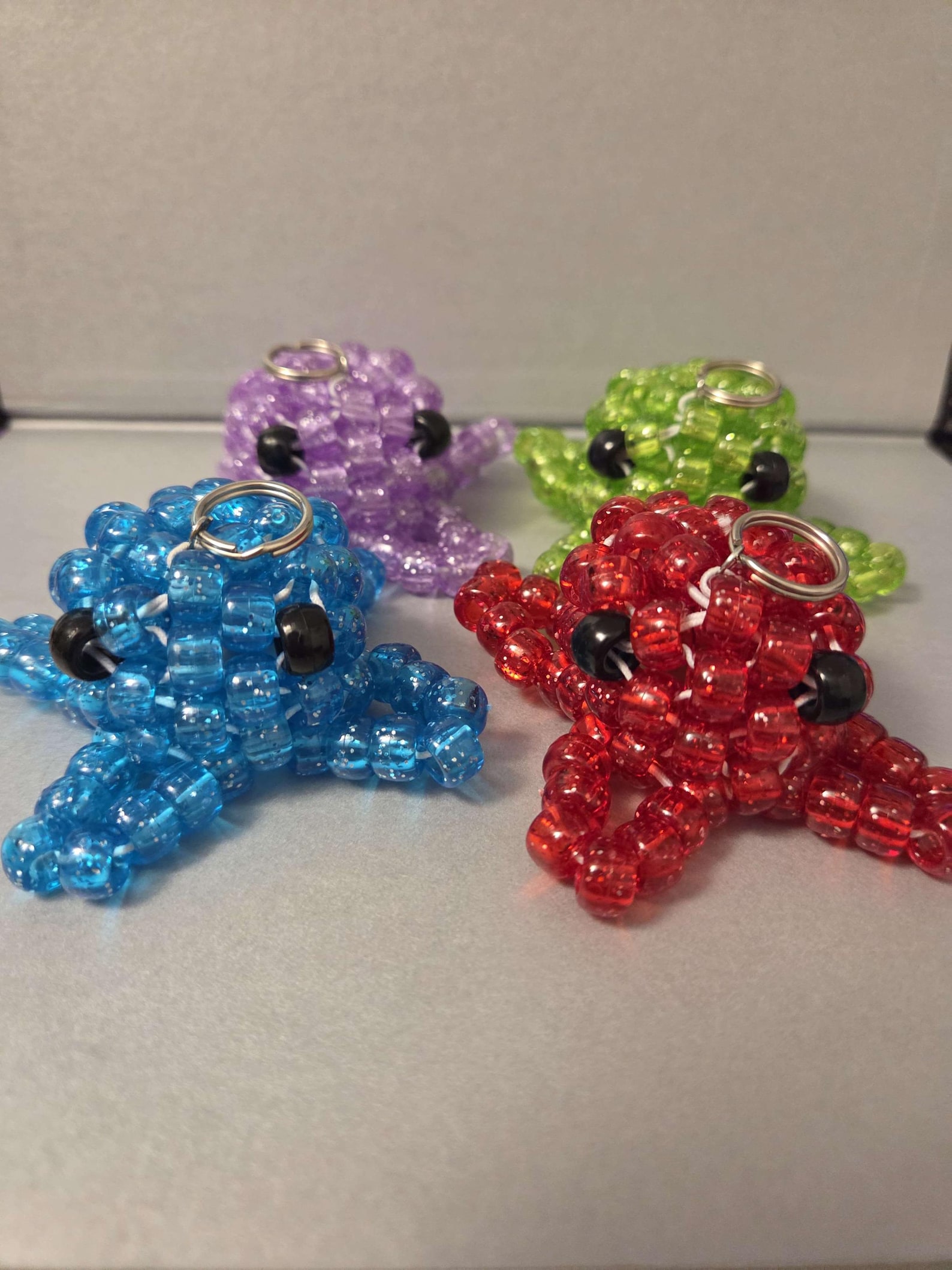 Homestuck Inspired Kandi Squiddle Keychain! (MADE TO ORDER) - Etsy