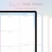 Digital Daily Planner Daily Check in Template, to Do List Template ...