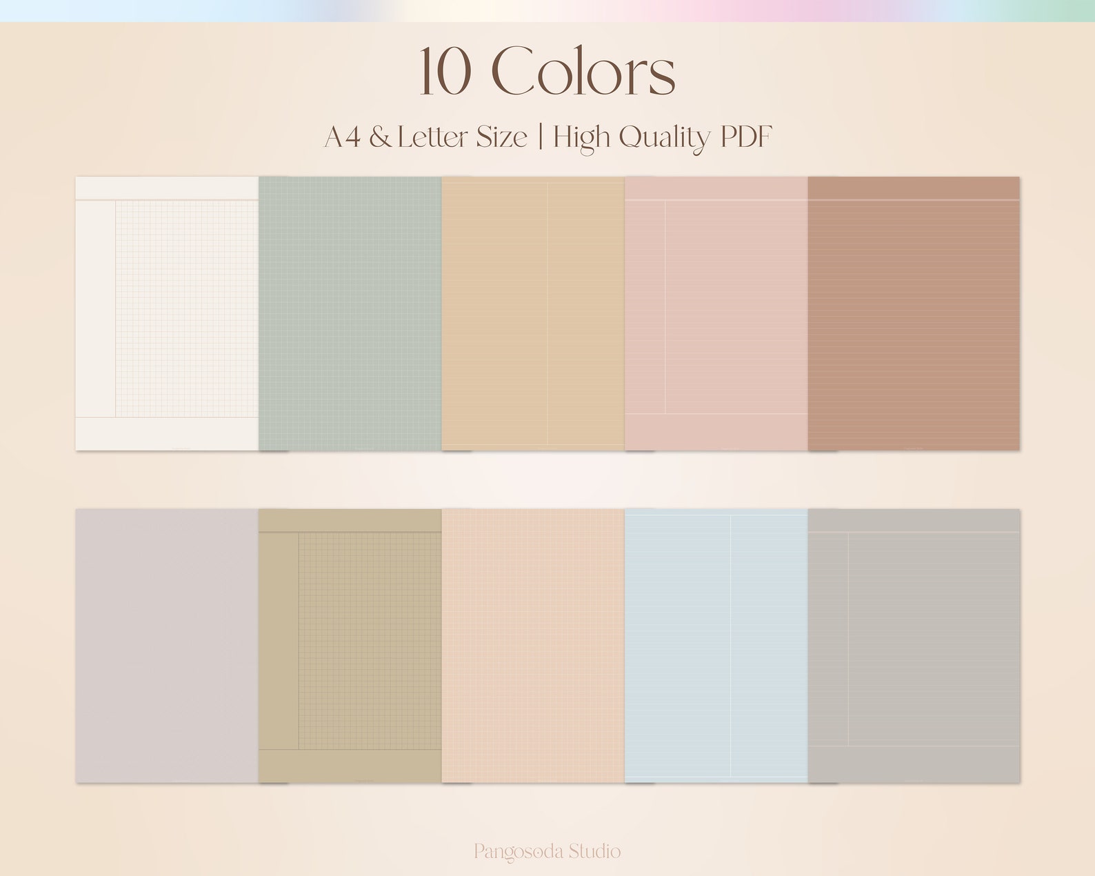 Digital Note Taking Template Digital Writing Paper Goodnote - Etsy