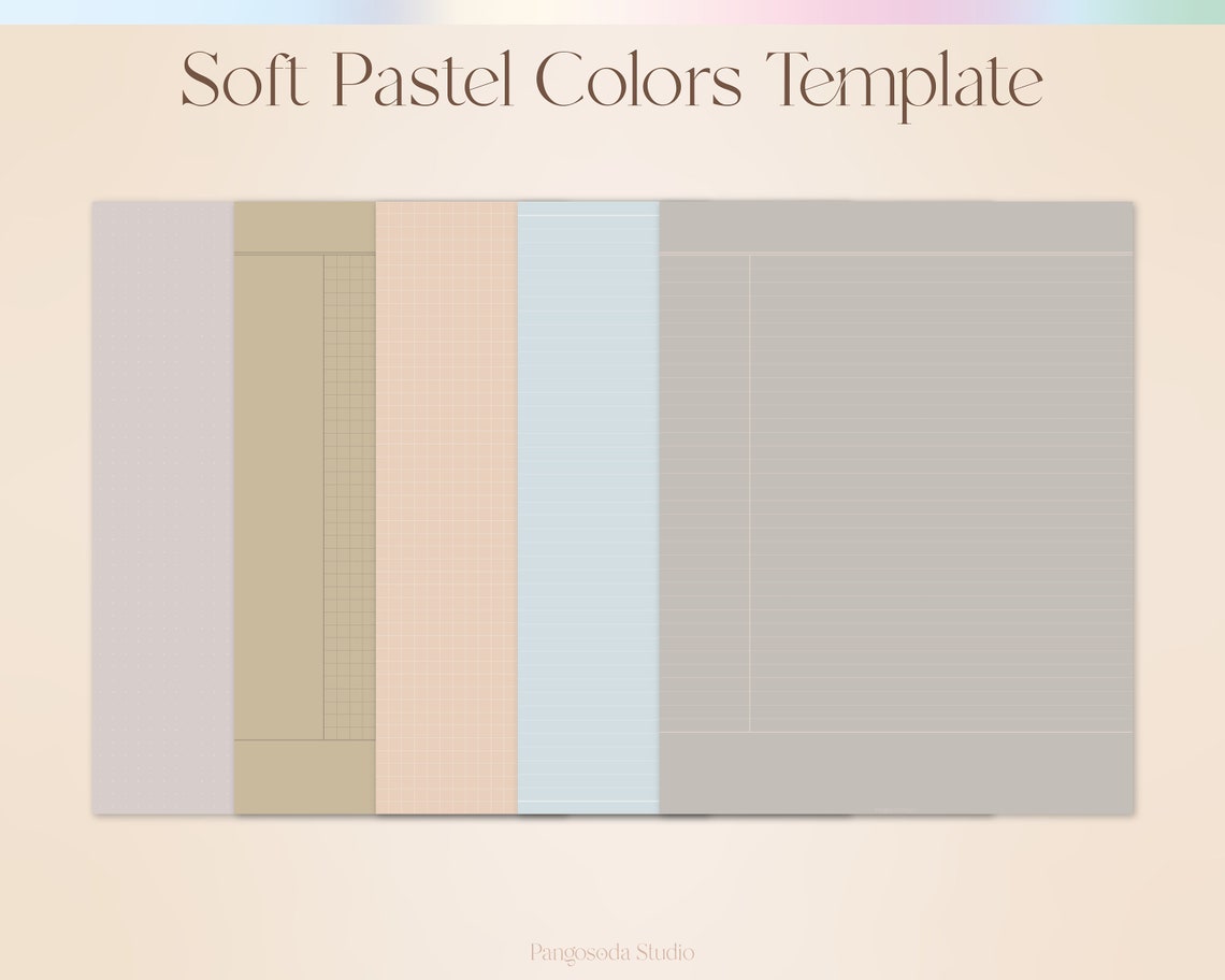 Digital Note Taking Template Digital Writing Paper Goodnote - Etsy