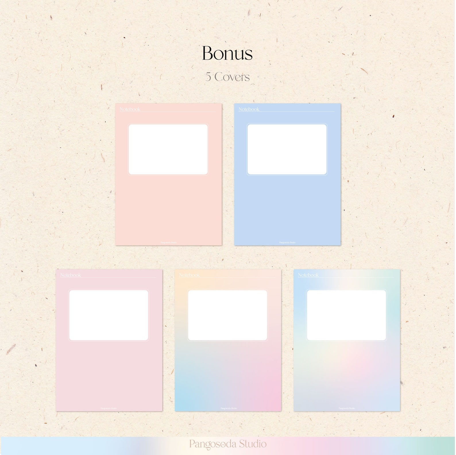 Digital Portrait Notebook,12 Hyperlinked Tabs for Goodnotes Notability ...