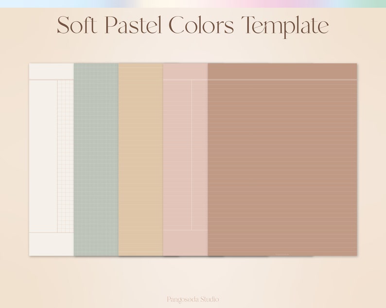 Digital Note Taking Template Digital Writing Paper Goodnote - Etsy