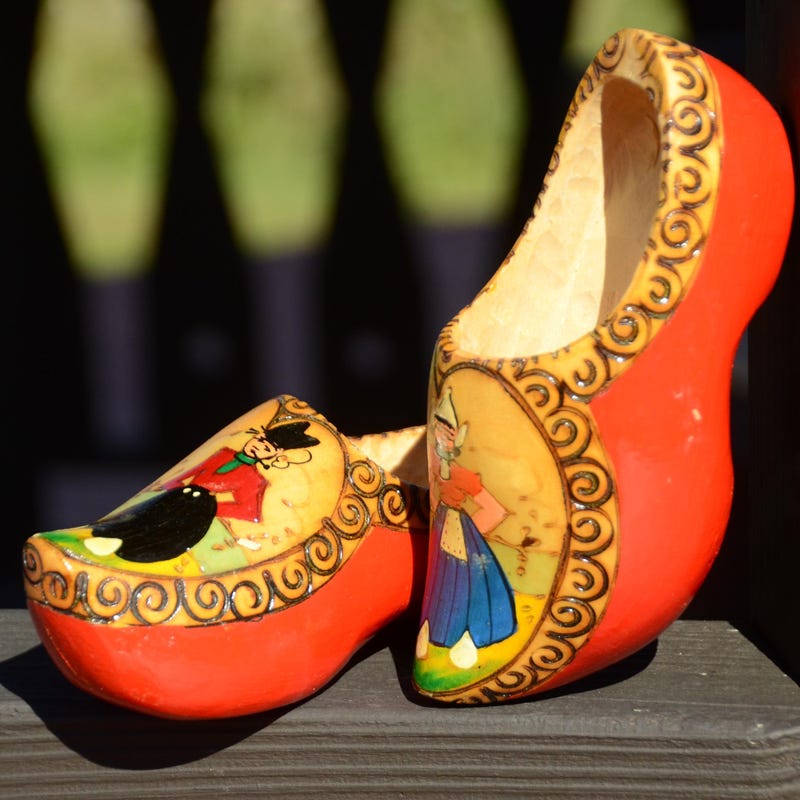 Hand Painted Clogs - Etsy