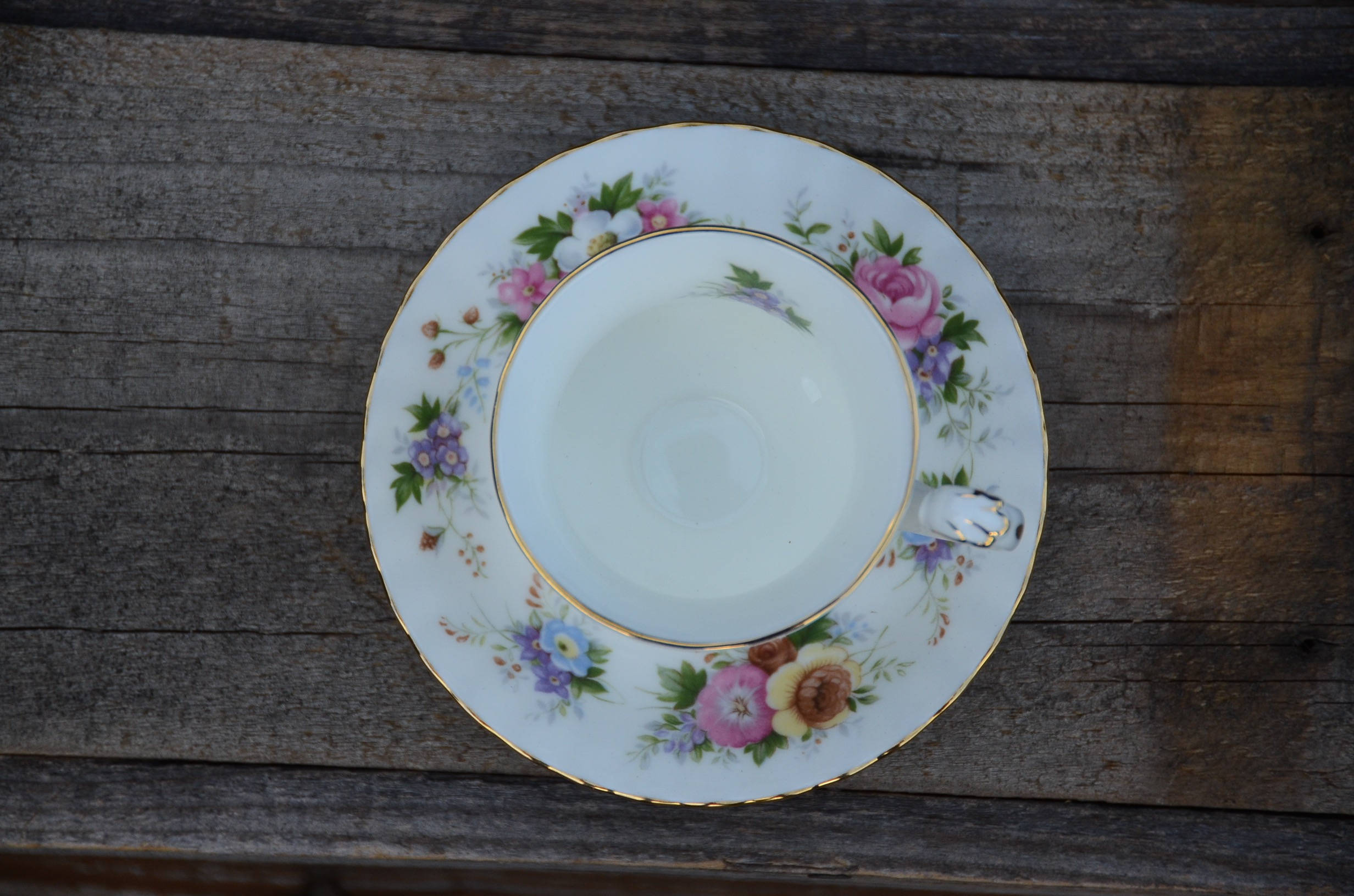 Royal Adderley "the Danbury Mint" Fine Bone China England Teacup and ...