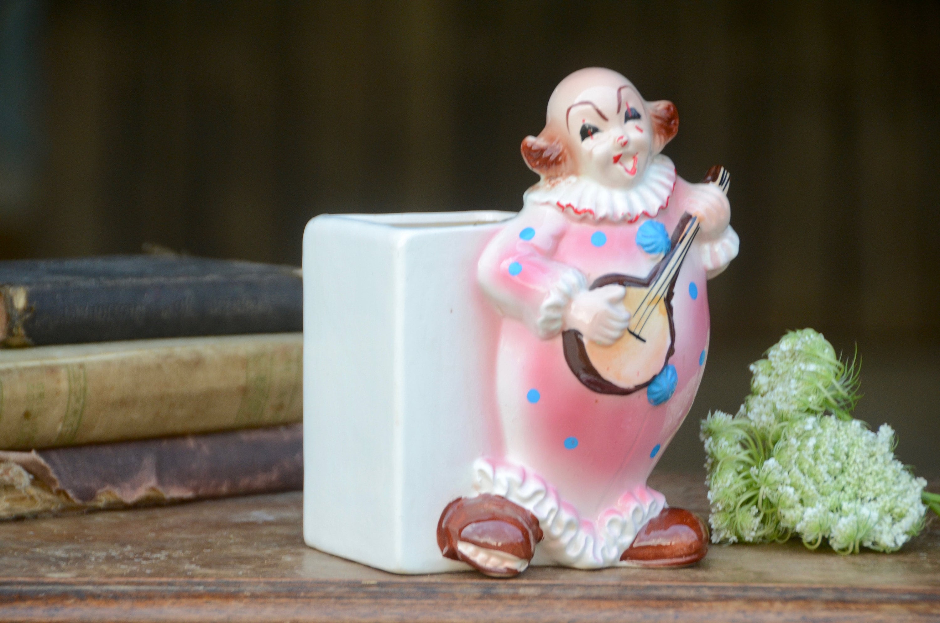 CLOWN PLANTER Vase Circus Decor Clown Decor Carnival - Etsy