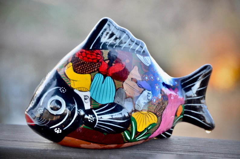 MEXICO FOLK ART Fish Mexican Pottery Fish Terra Cotta Fish | Etsy