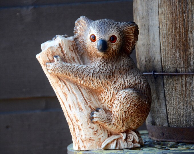 KOALA STATUE |1983 Universal Statuary Corp Koala Bear Large Figurine ...