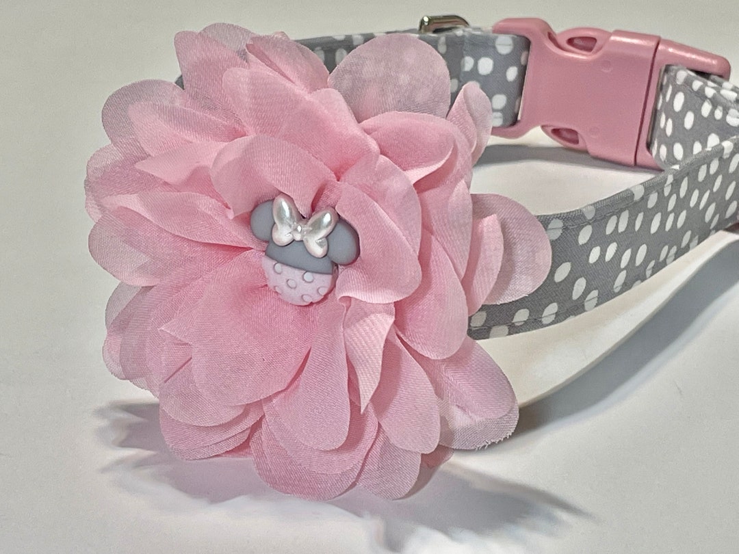 Minnie Mouse Dog Collar Girl Dog Collar Dog Collar - Etsy