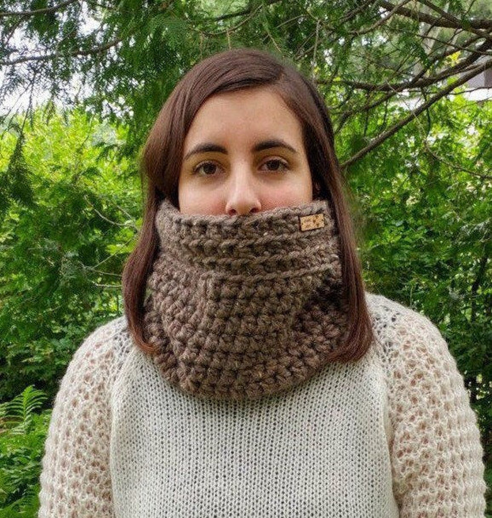 Col cache-cou en laine et acrylique Choix de couleurs - Etsy Canada