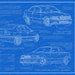 1972 Chevrolet Nova Blueprint Poster 18x24 JPEG Image File - Etsy