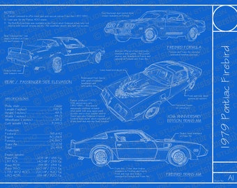 Pontiac Trans Am Poster | Etsy