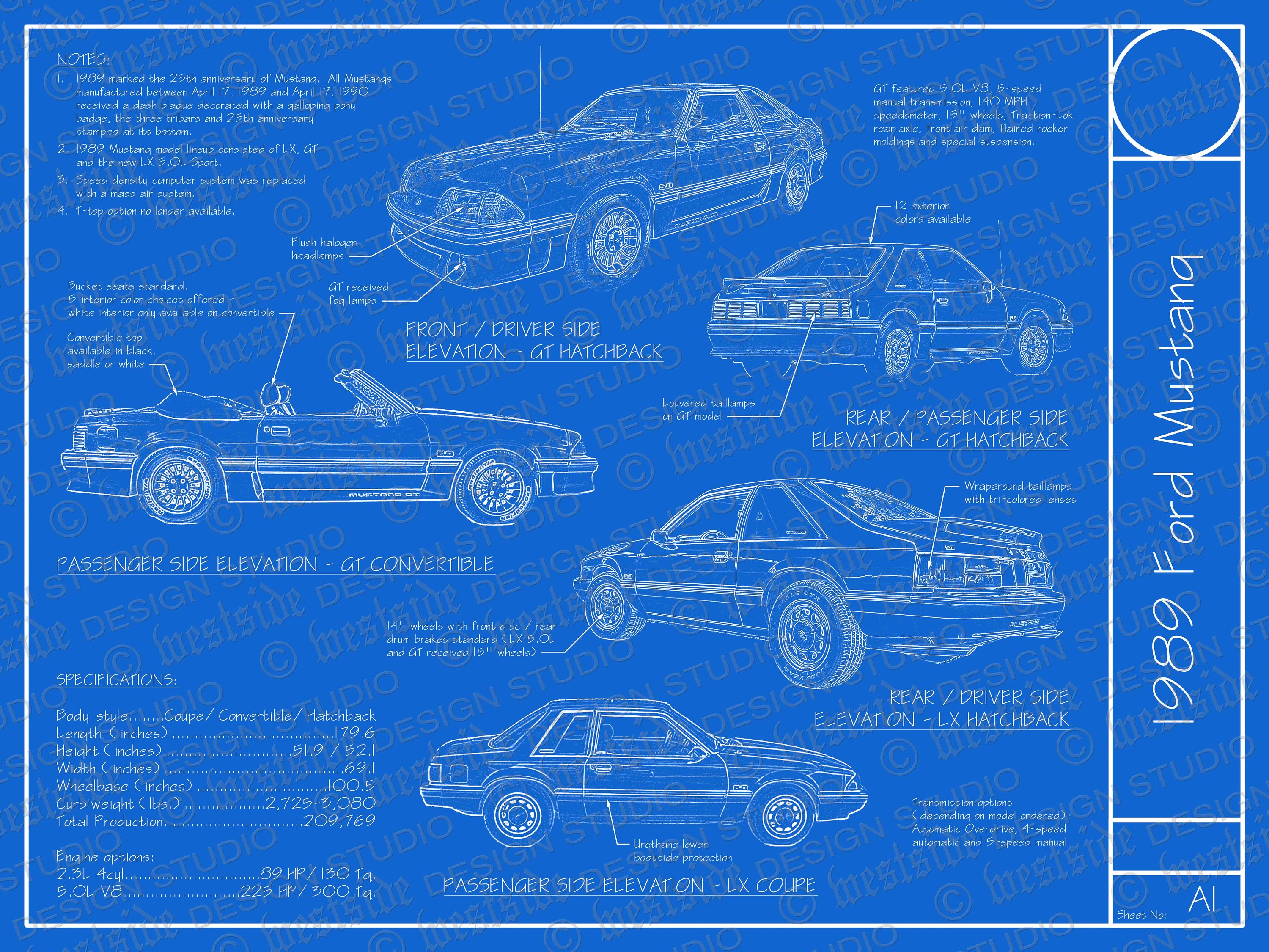 1989 Mustang Fox Body