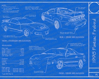 Pontiac Trans Am Poster | Etsy