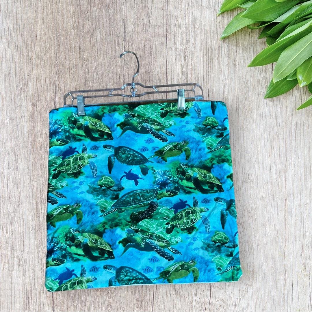 Deep Blue Sea Turtles Pillow Cover - Etsy