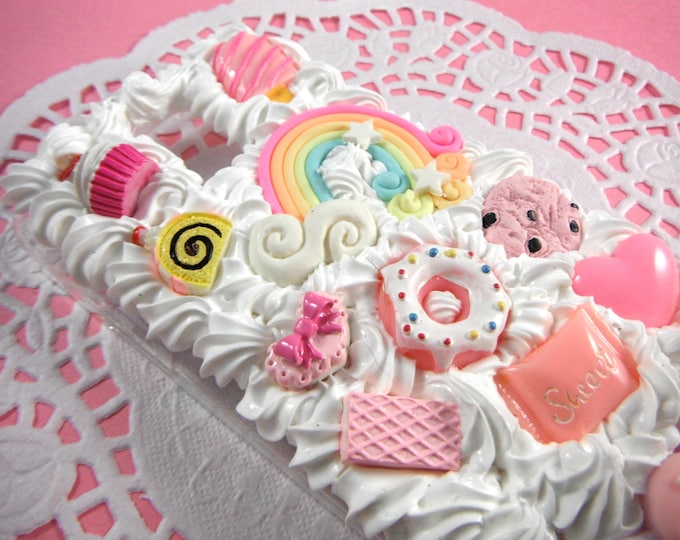 Rainbow Sweets Decoden Phone Case Samsung Galaxy S5 Case - Etsy