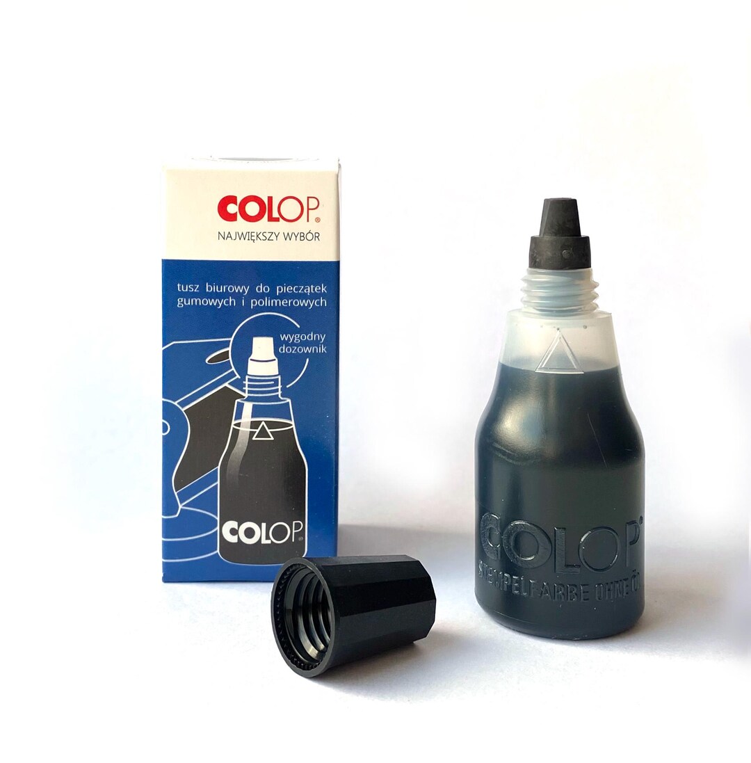 Colop MICRO Ink Refill for Stamps: 25ml Vibrant Colors Selection - Etsy