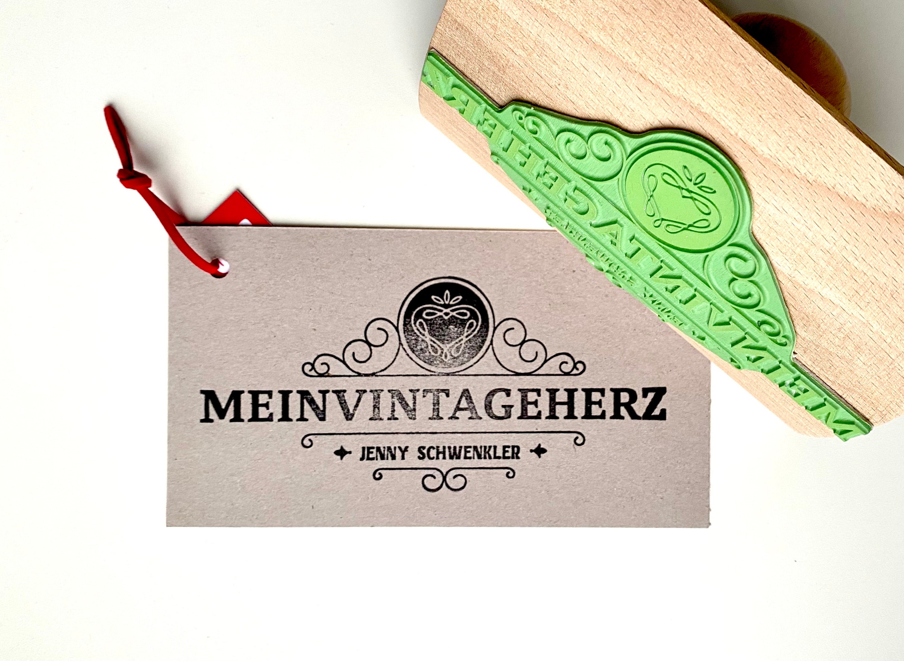 Extra Large Rocker Mount Logo Stamp: Custom Rubber Wooden Stamp - Etsy