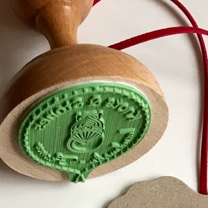 Large Custom LOGO Stamp. Business Wooden Stamp. BRAND Rubber Stamp. BIG ...