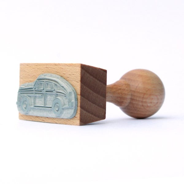 Car Rubber Stamp warszawa. Vintage Car Stamp. - Etsy