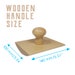 Extra Large Rocker Mount Logo Stamp: Custom Rubber Wooden Stamp - Etsy
