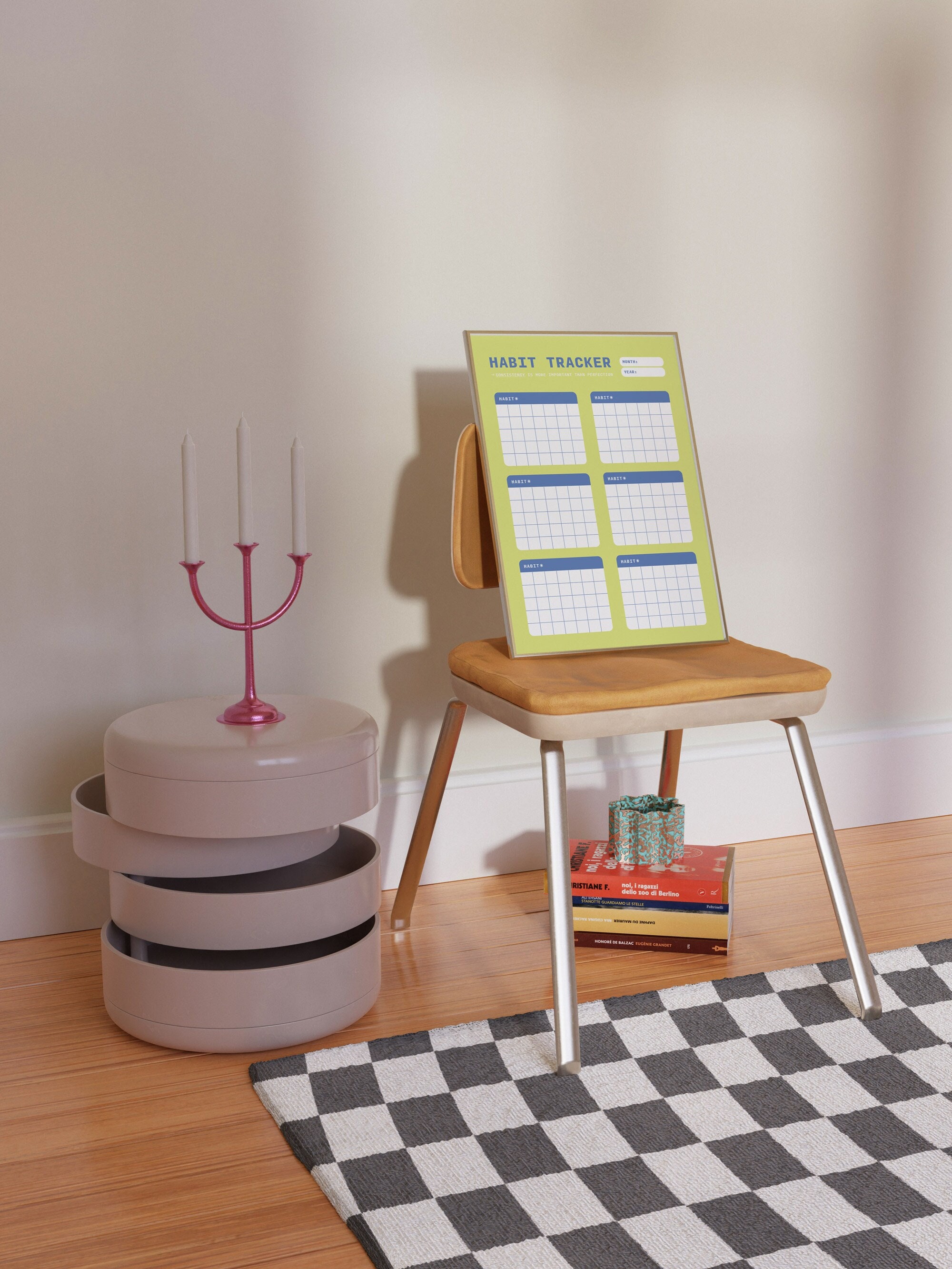 Daily Habit Tracker PRINTABLE Tracker Monthly Tracker Monthly Goal ...