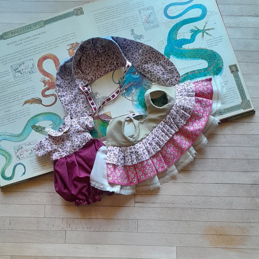 Dress 12inch Doll, Dress Rag Doll, Clothes Rag Doll, Clothes Dress and ...