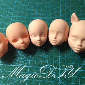 Practicing Makeup Doll Head (5 Styles Available) - Etsy