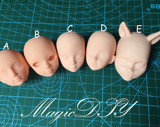 Practicing Makeup Doll Head 5 Styles Available - Etsy