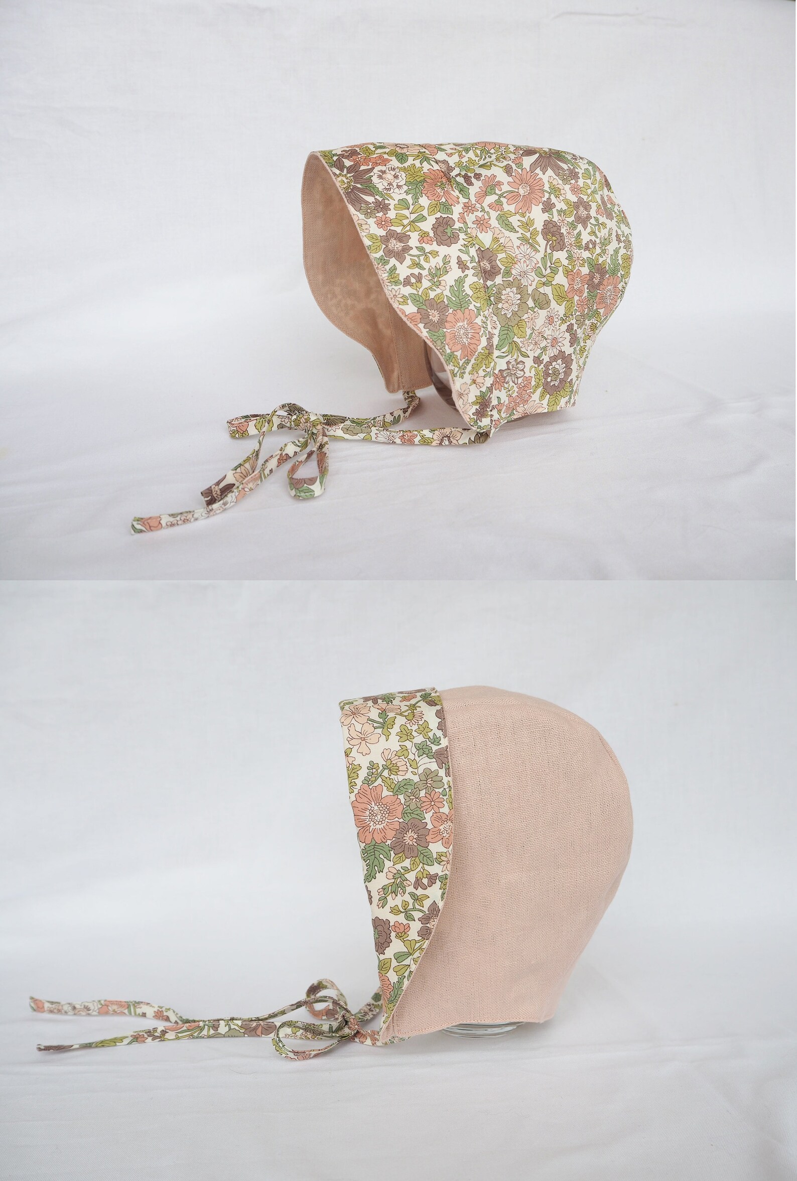 Baby Bonnet Retro Baby Bonnet Baby Sun Bonnet Baby Floral - Etsy Australia