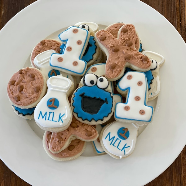 Cookie Monster Theme - Etsy