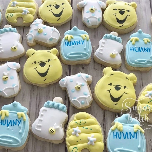 Winnie the Pooh Cookies - Etsy