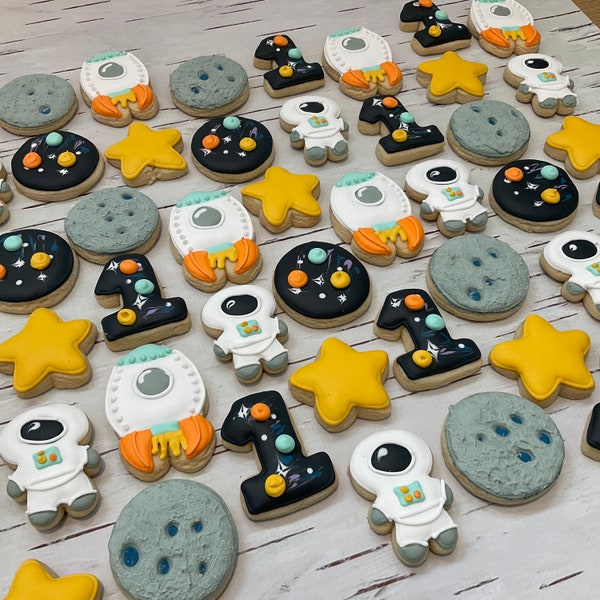 Astronaut Cookies - Etsy