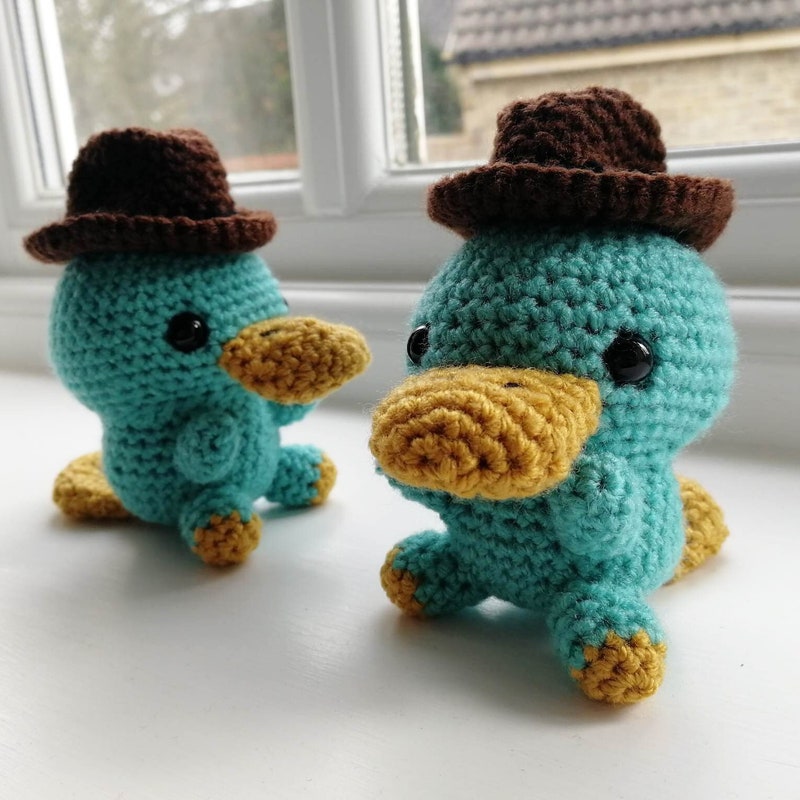 Perry the Platypus Plush - Etsy
