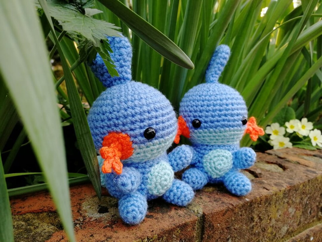 Mudkip - Crocheted Pokemon Amigurumi Plushie - Etsy
