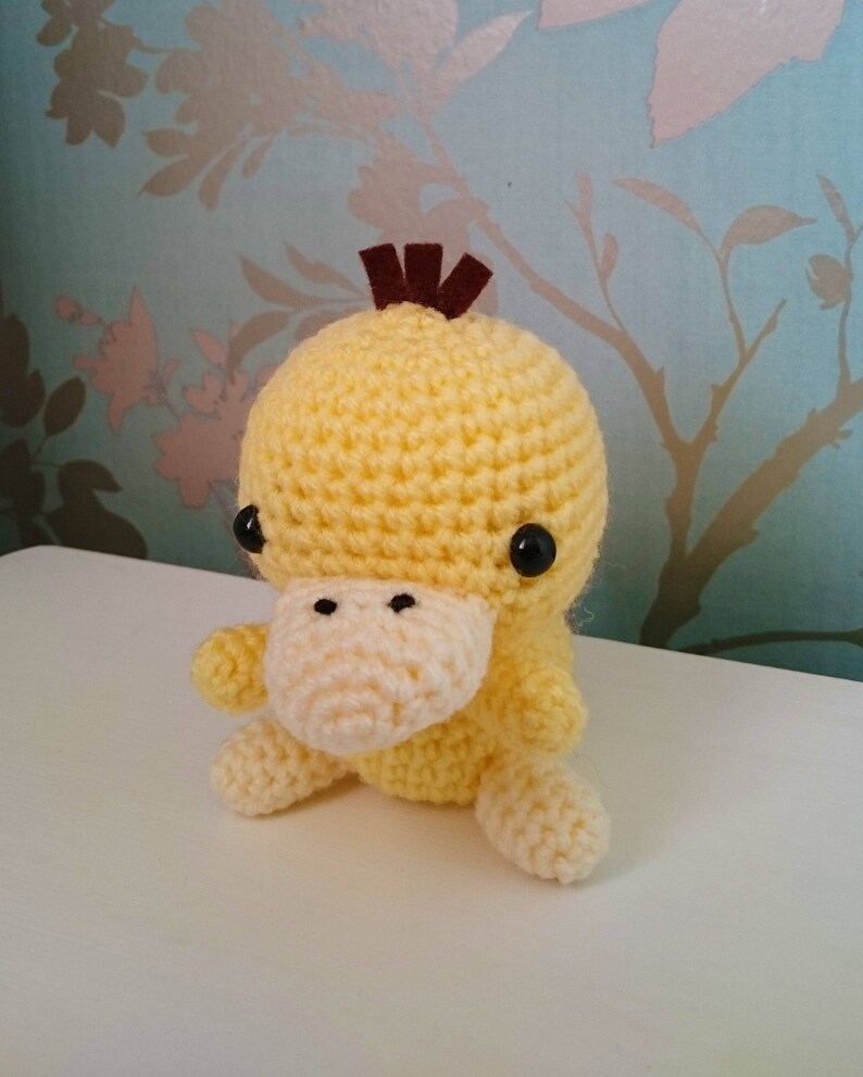 Psyduck Crocheted normal & Shiny Pokemon Amigurumi Plushie - Etsy