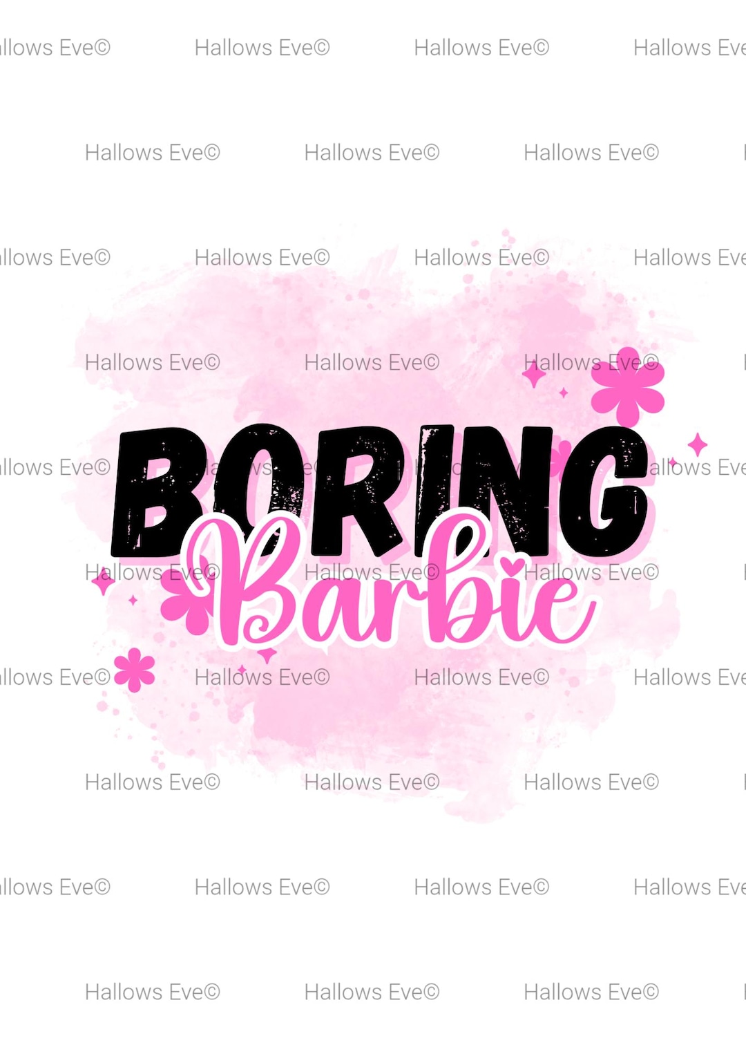 BORING BARBIE Taylor Swift Inspired Print DIGITAL - Etsy