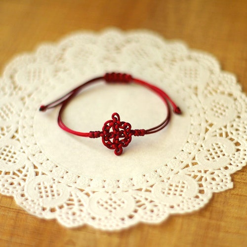 Korean Knot Bracelet Knotting Bracelet Macrame Traditional - Etsy