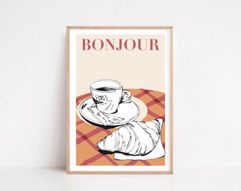 French Kitchen Wall Art - Etsy