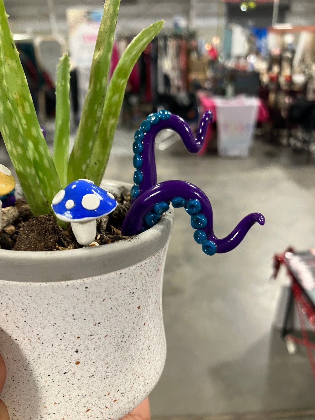 Tentacle “pot Sticks”, Plant Decor, Tentacle Art - Etsy