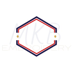 Amy Monogram Frame, Satin Stitch Machine Embroidery Design File ...