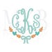 Heart Bow Laurel, Bow Greenery Frame, Mini Hearts and Bow Frame ...