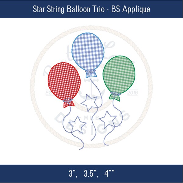 Balloon Applique - Etsy