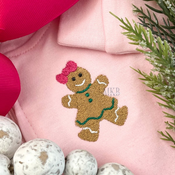 Gingerbread Embroidery Pattern - Etsy