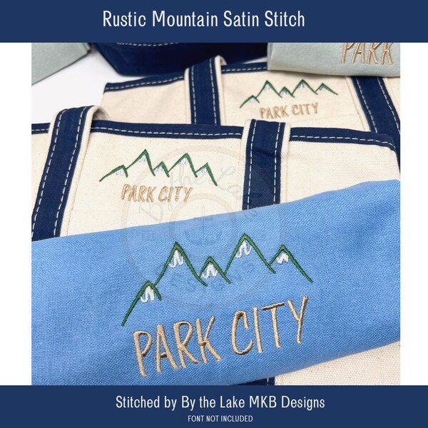 Mountain Embroidery - Etsy