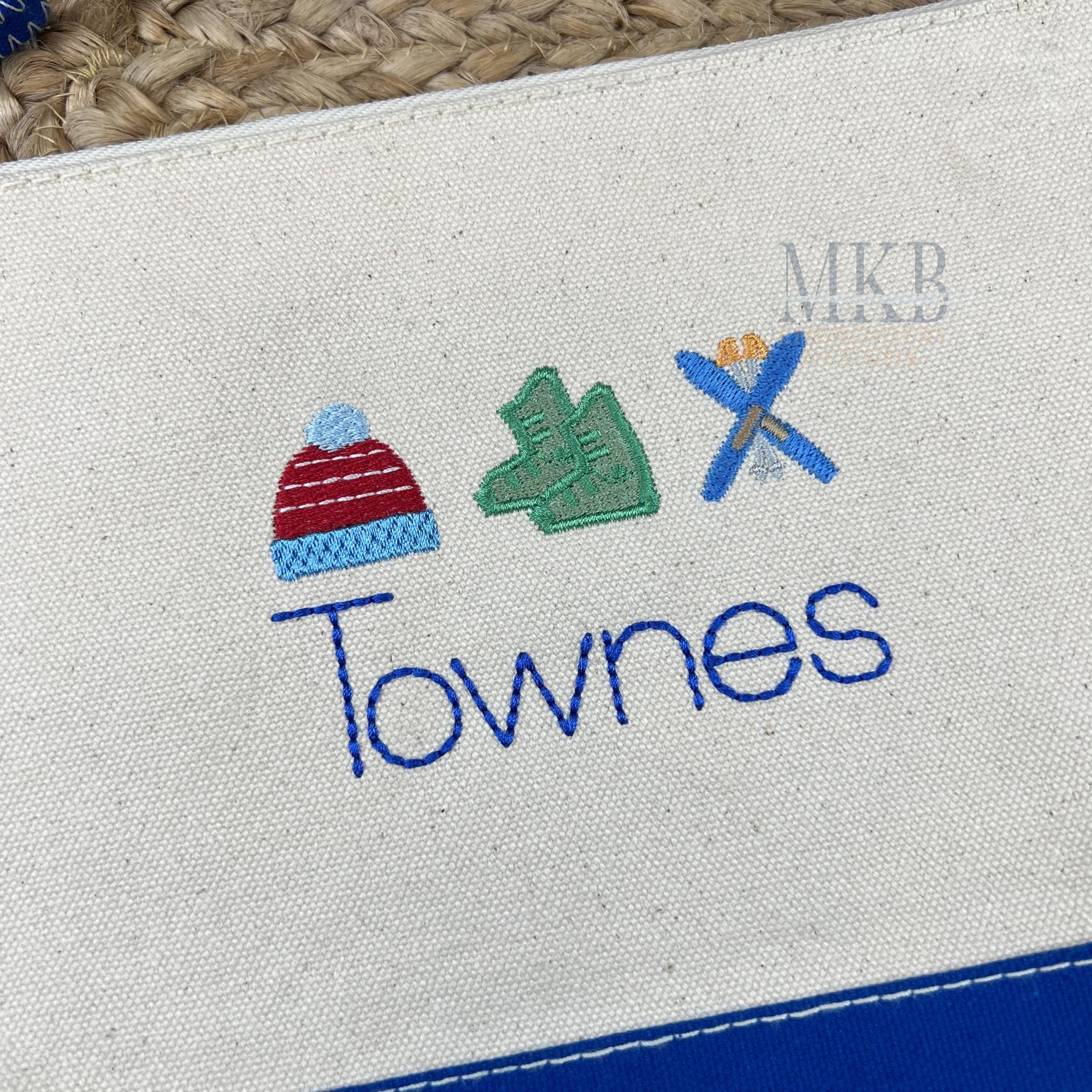 Ski Trio Embroidery Design, Winter Hat, Snow Boots, Winter Skis, Winter ...