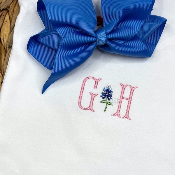 Bluebonnet Embroidery Designs - Etsy